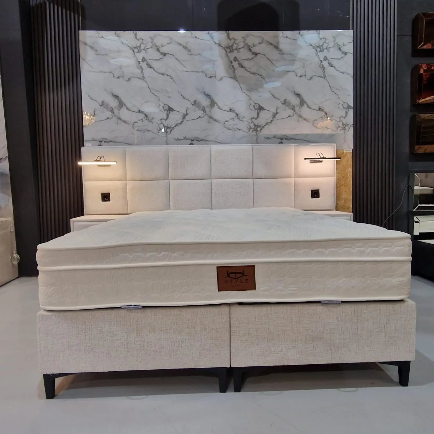 Boxspring Emma | Lamps & More – Lampen & Meer